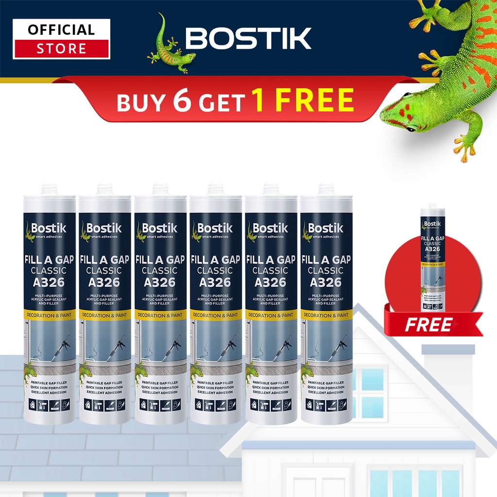 [BUY 6 GET 1 FREE]Bostik A326 Fill A Gap Classic, High Bond Strength ...