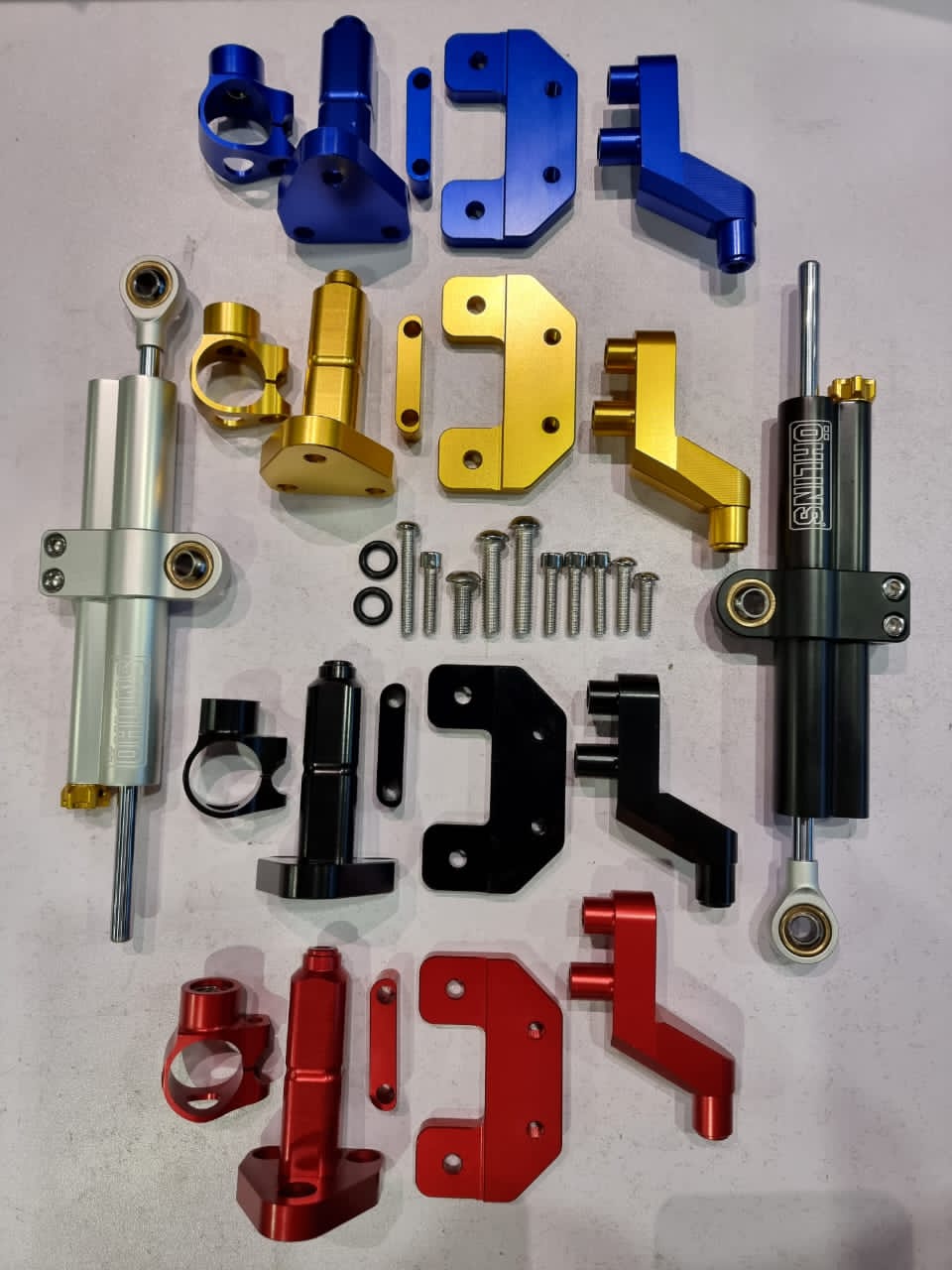 Ohlins Damper R25 v1 R25v1 Damper And Bracket Set For Yamaha R25 v1 ...