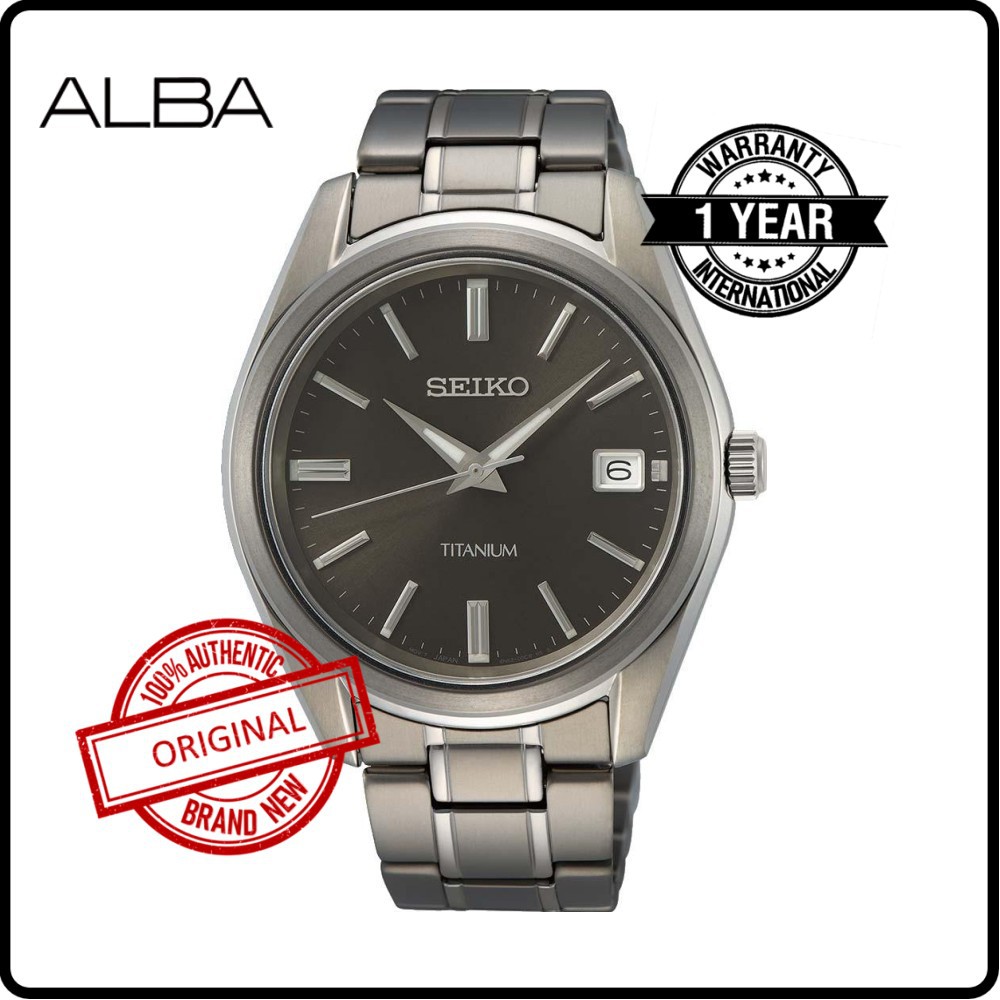 SUR375P1 SEIKO Men Original Brand New Quartz Analogue grey Dial ...