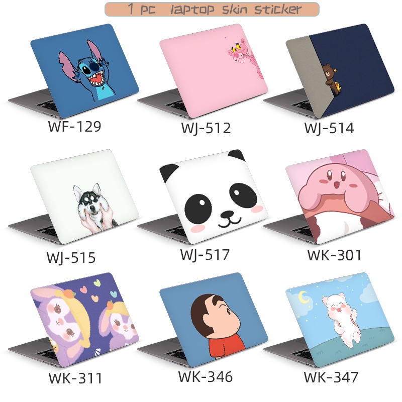 10-17 Inch Laptop Skin Sticker Waterproof Laptop Cover Computer ...