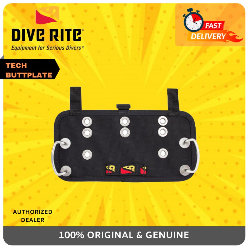 🔥100% ORIGINAL🔥 DIVE RITE TECH Buttplate | Shopee Malaysia