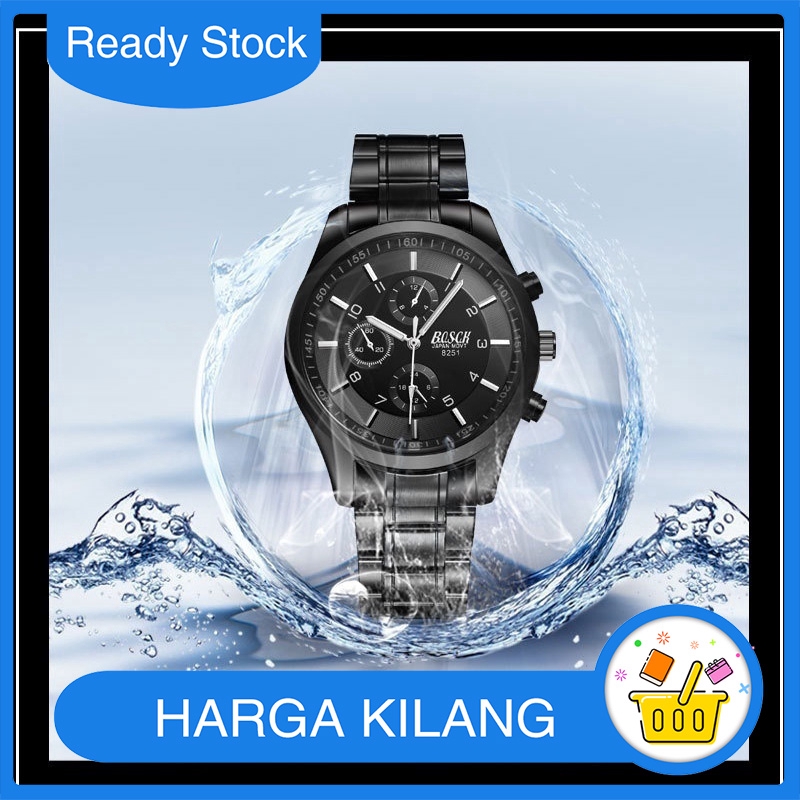 Steel Jam Tangan Watch Men's Business Casual | Shopee Malaysia