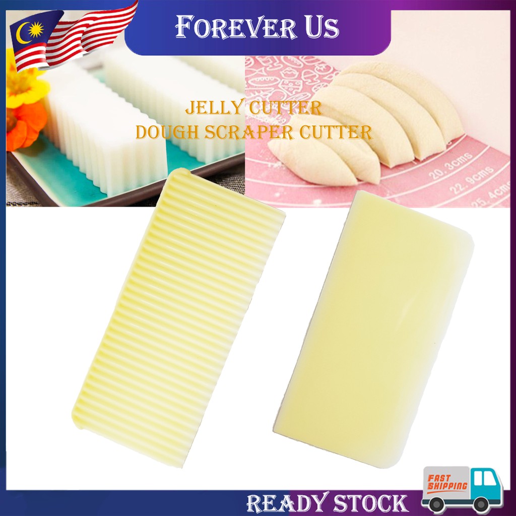 Jelly Cutter, Dough Scraper Cutter / Pisau Agar-agar, Cutter Pembentuk ...