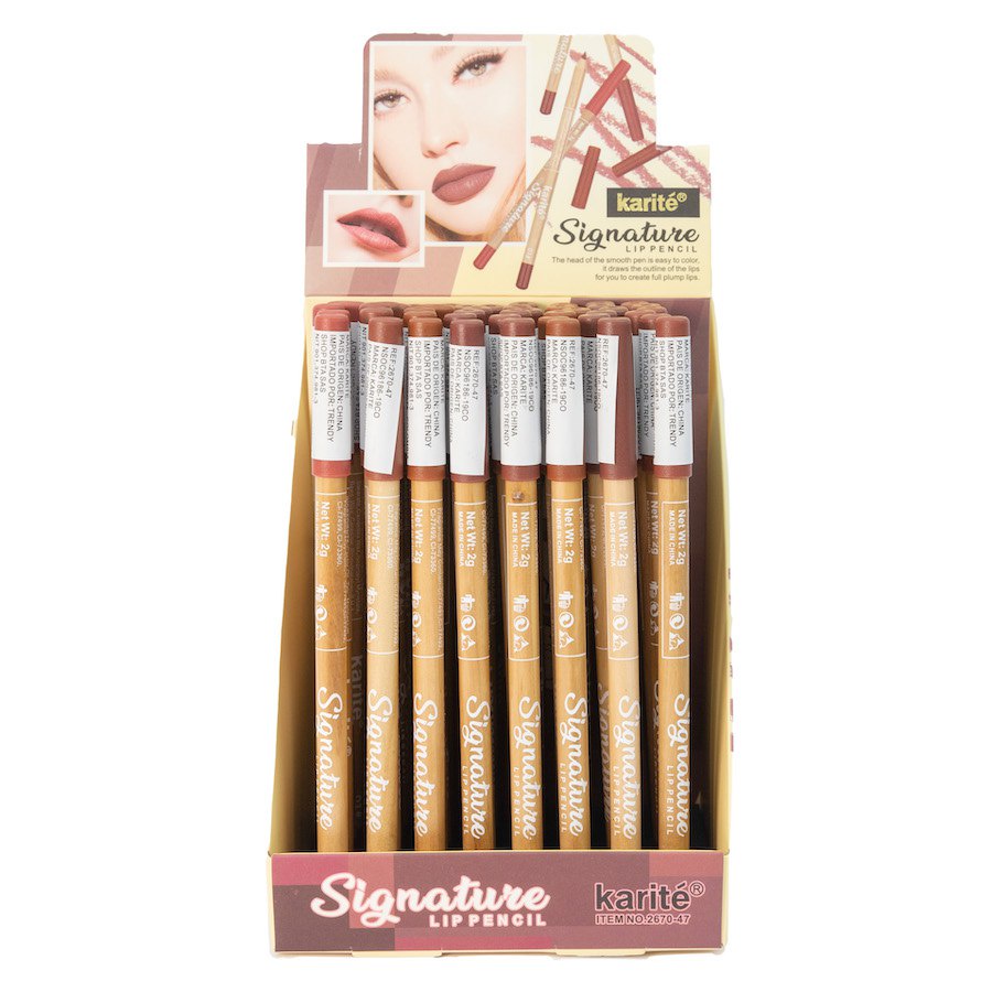(AIKO) KARITE LONG LASTING SIGNATURE LIP PENCIL 8 COLOR (1PCS) | Shopee ...