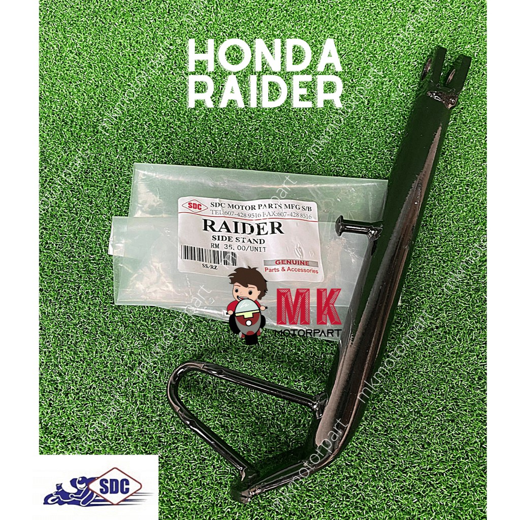 (SDC) SIDE STAND Honda RAIDER HX135 Tongkat Tepi | Shopee Malaysia