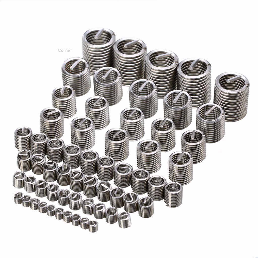 Comet 150pcs Stainless Steel Thread Repair Insert Kit M3 M4 M5 M6 M8 ...