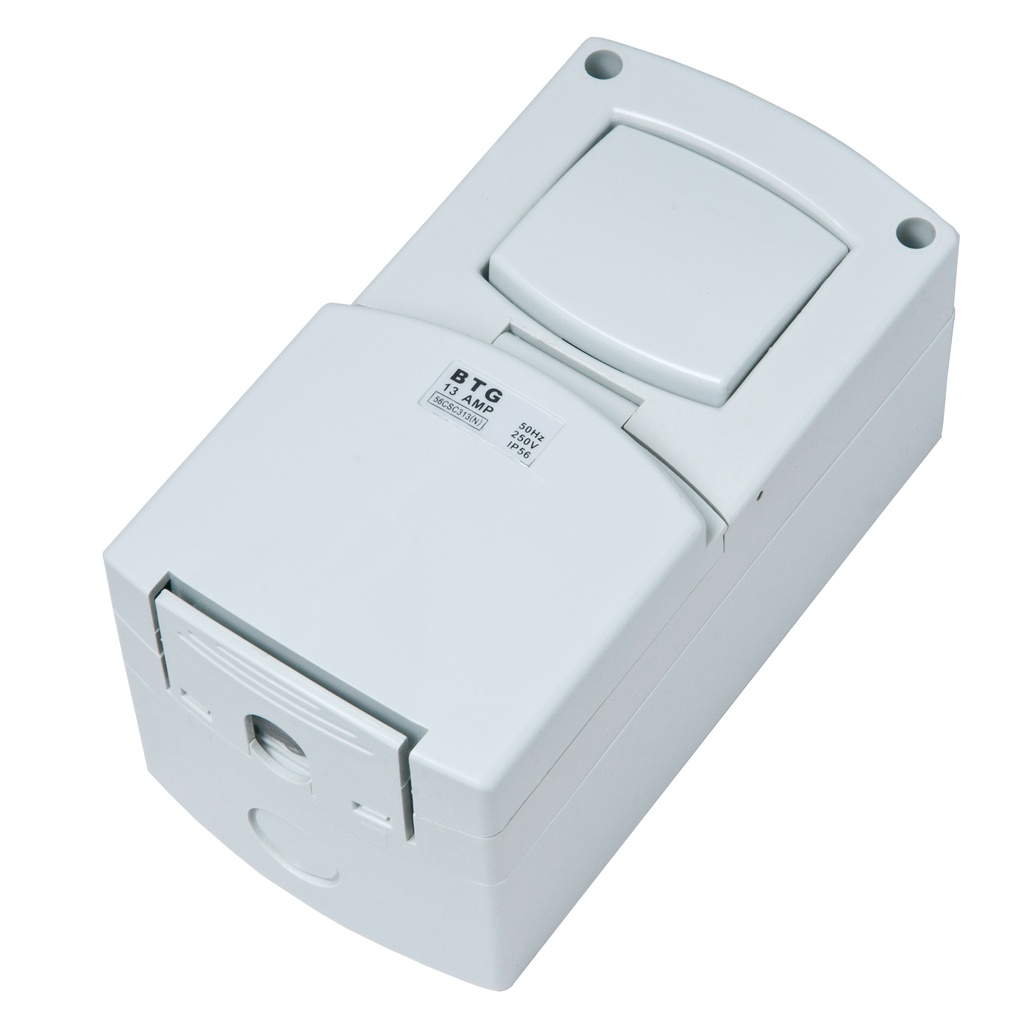 3H Suis Soket 13A/15A Kalis Cuaca Outdoor [Surface] (56CV313(T)/56UKC ...