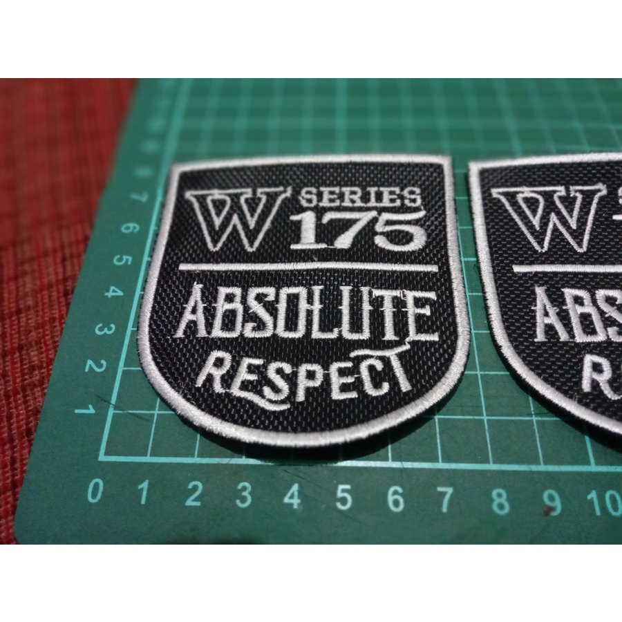 Kawasaki W175 Absolute Respect embroidery | Shopee Malaysia