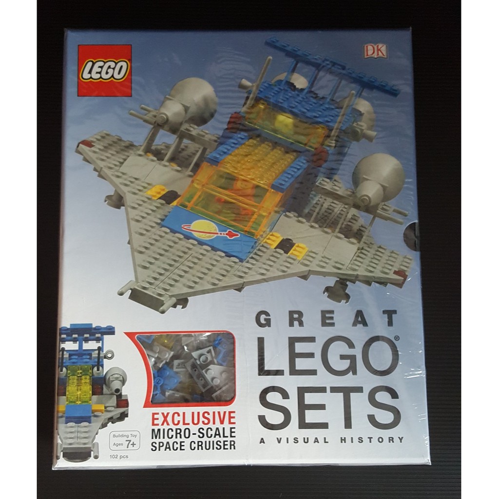 DK LEGO Book - Great Lego Sets (A Visual History) Exclusive Micro-scale ...