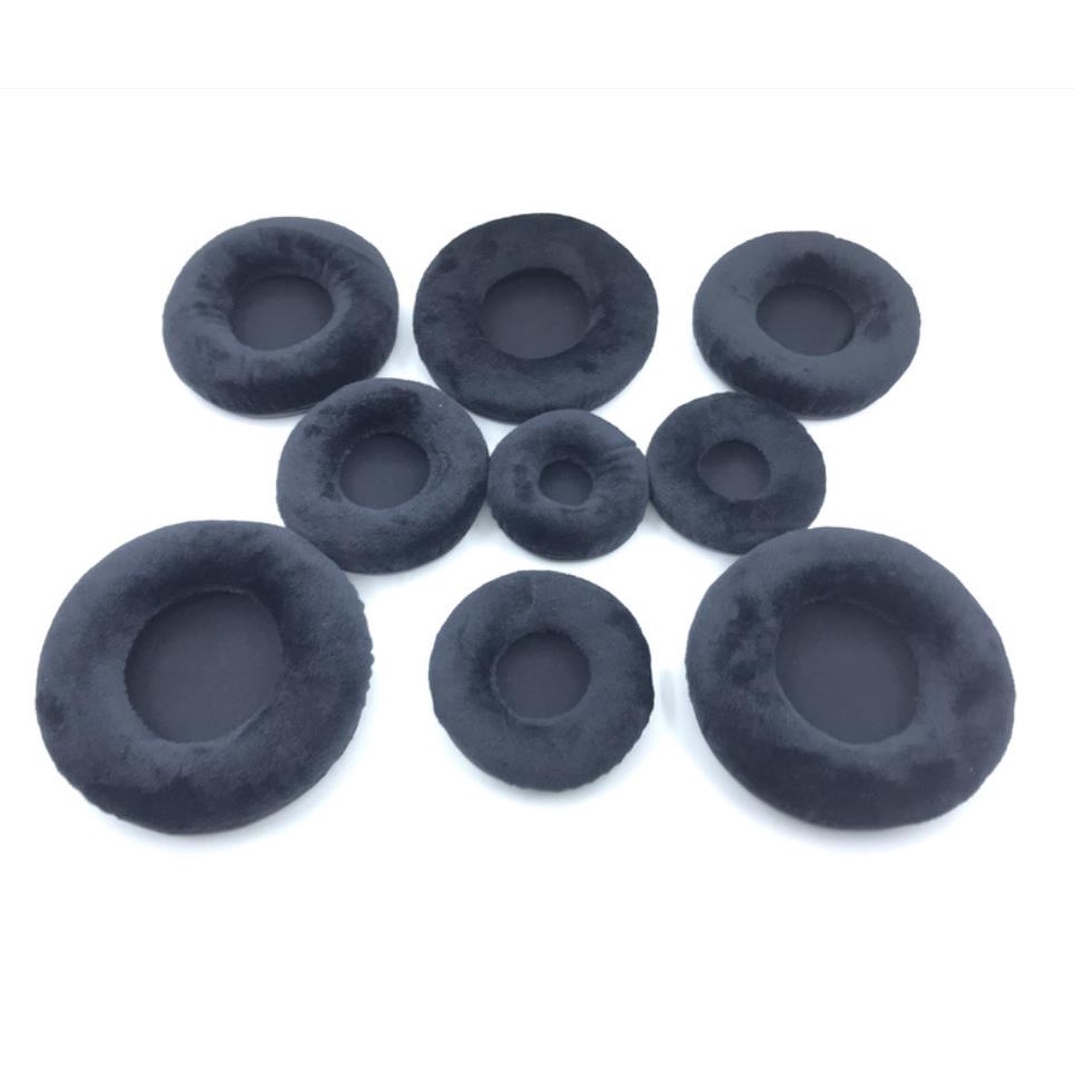 60-110MM Sponge Velvet Earpads Foam Ear Pads Cover Cushions For ...
