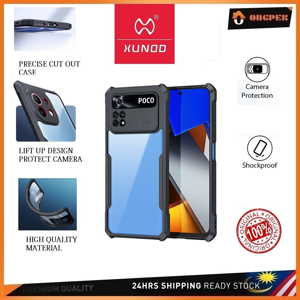 XUNDD Poco X3 PRO NFC M3 Poco M4 X4 PRO 4G 5G Case Cover Casing | Shopee Malaysia