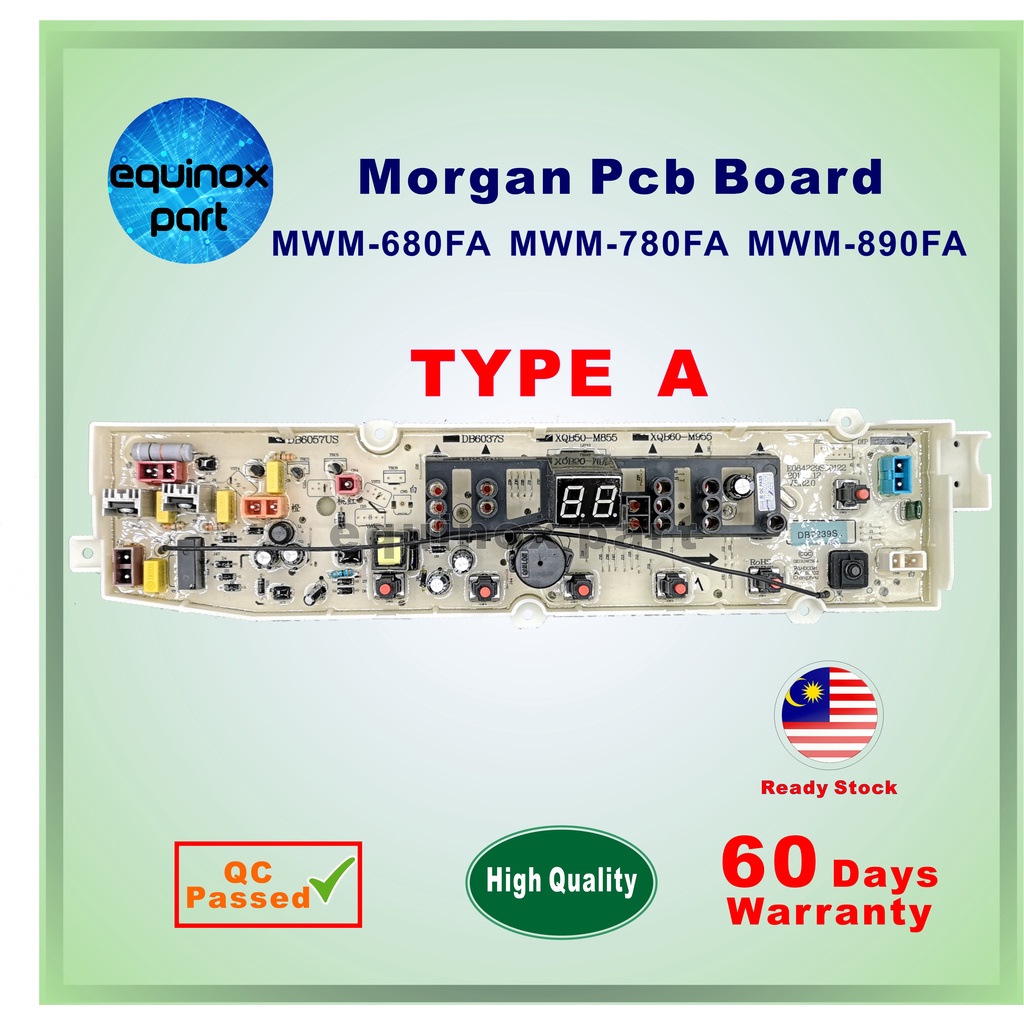 MWM-680FA MWM-780FA MWM-890FA Morgan Washing PCB Board Control Panel ...