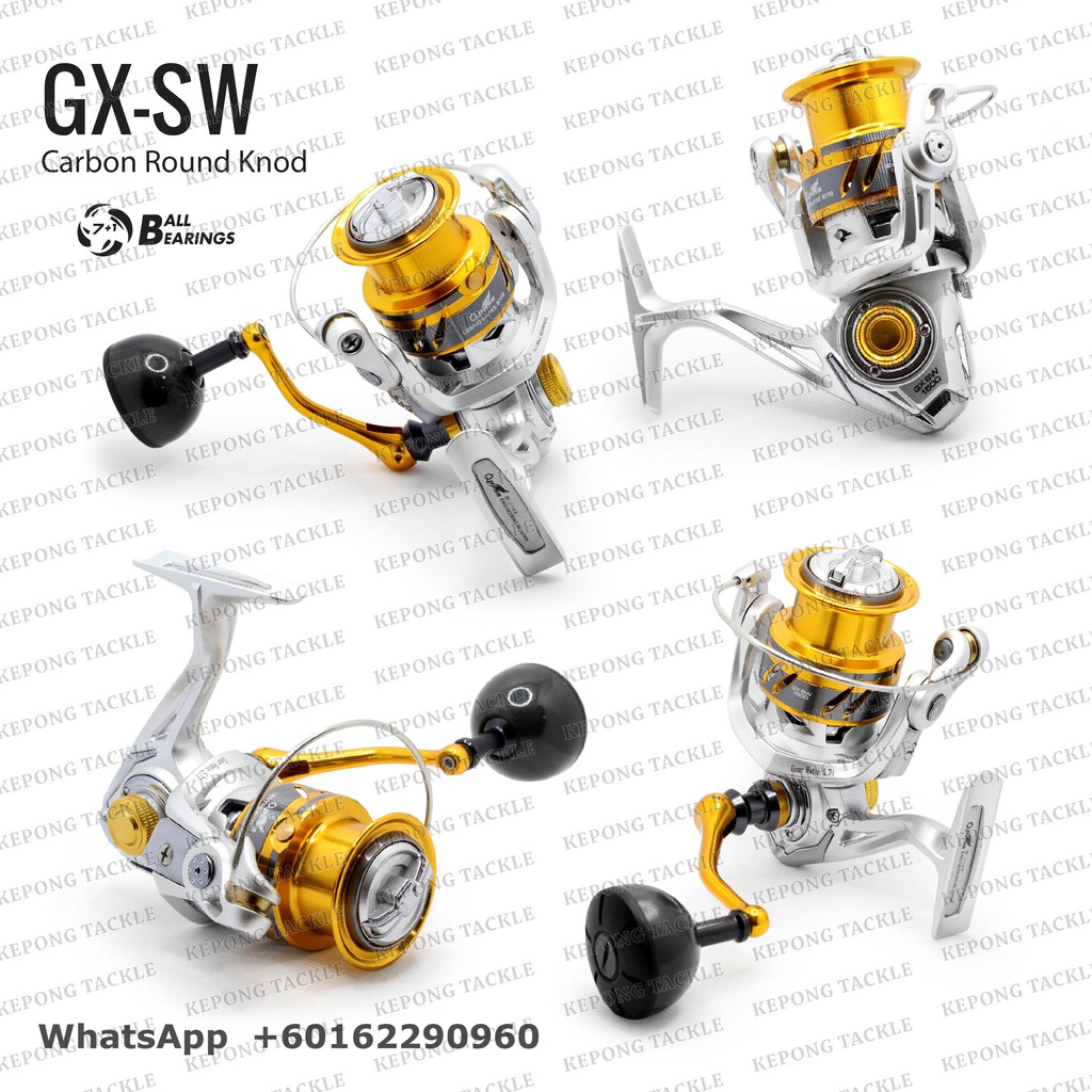 2021 OPASS Fishing Reel GX-SW 1500, SW2500, SW4000, SW5000, SW6500 ...