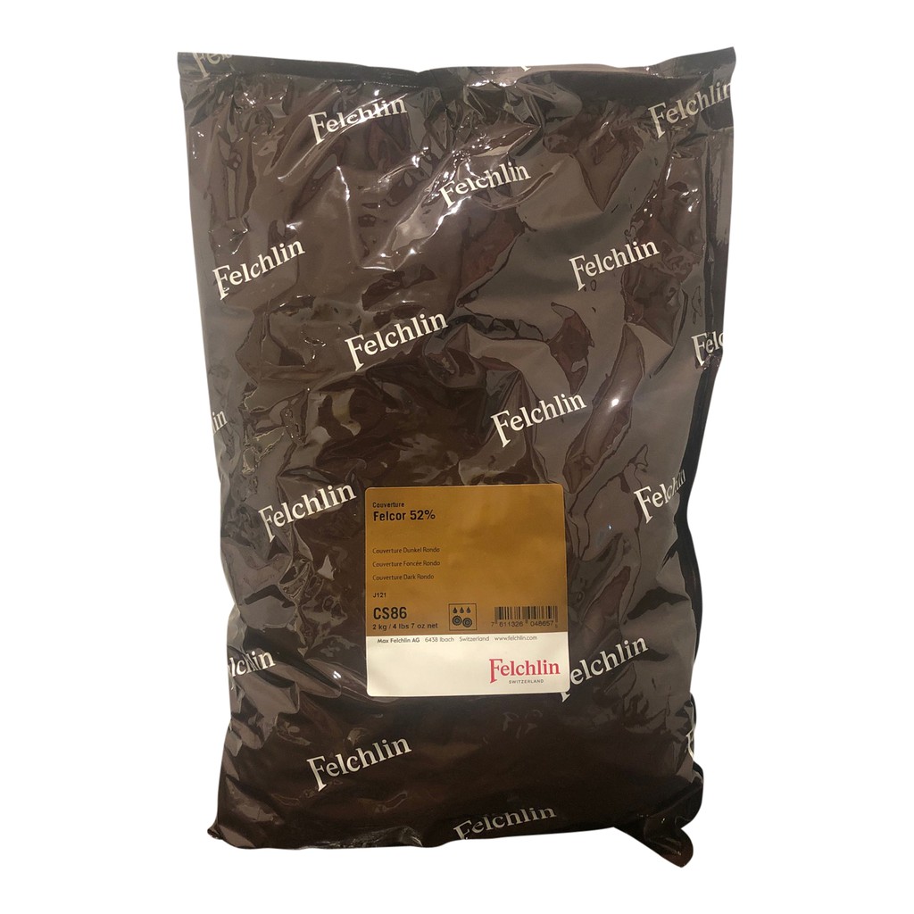 Felchlin Felcor Dark Couverture Chocolate Coins 52% | Shopee Malaysia