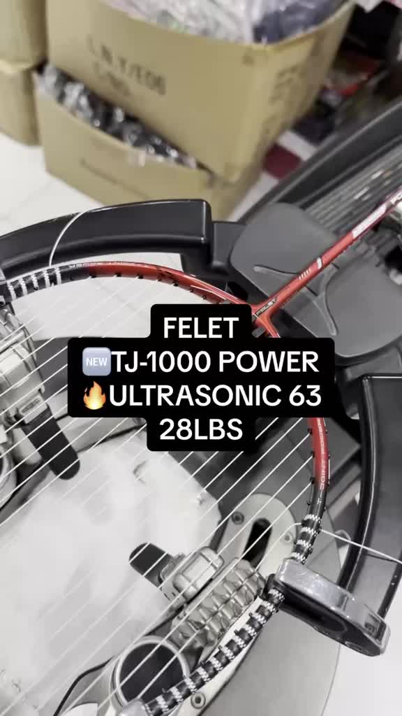 FELET TJ-1000 POWER / CONTROL / SPEED Badminton Racquet 4U Max Tension ...