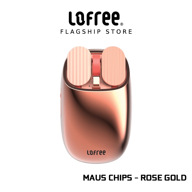 LOFREE Maus Chips Bluetooth Wireless Rechargeable Mouse | Shopee Malaysia