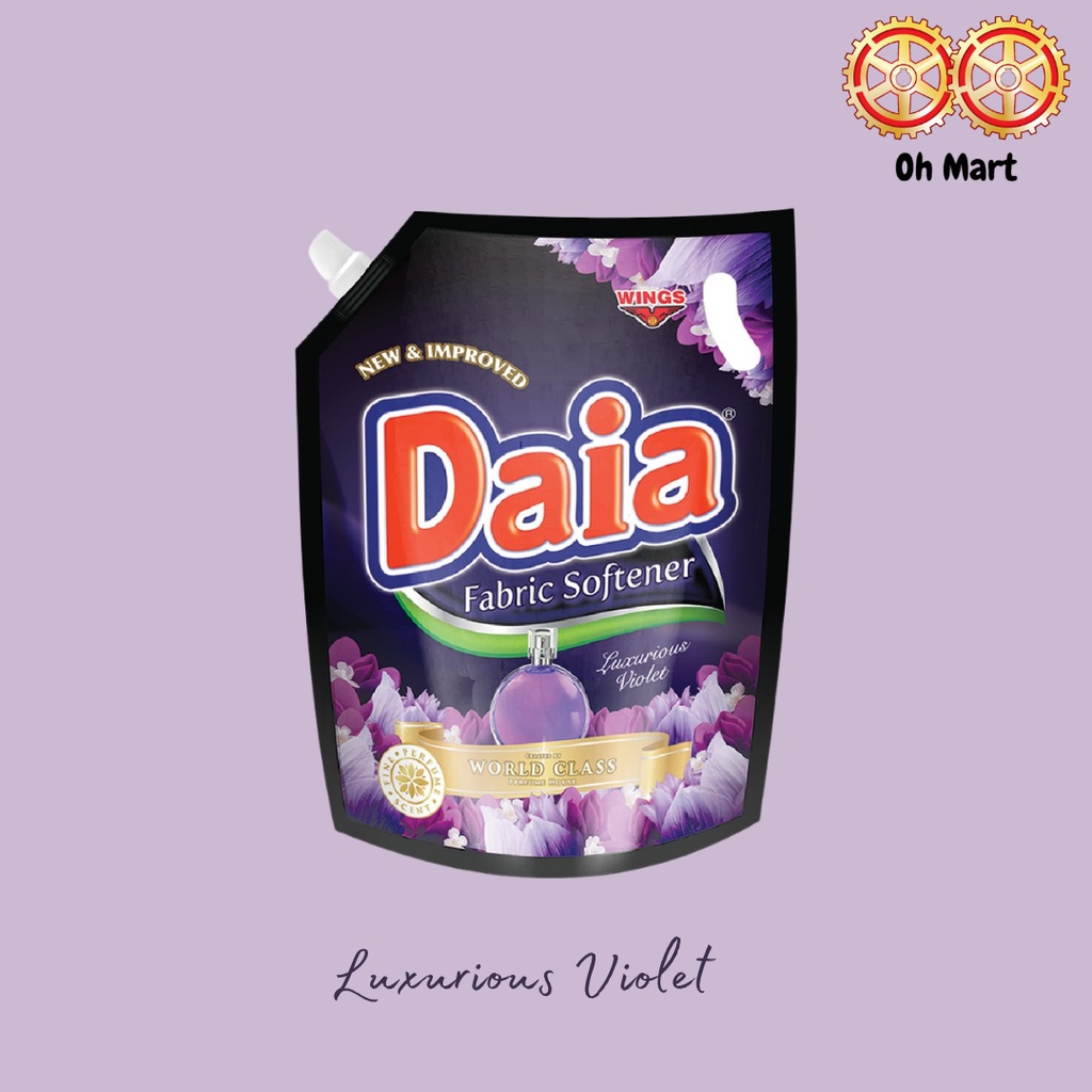 Daia Fabric Softener Refill Pack Assorted Fragrance 1.4/1.8 Litre | Shopee Malaysia