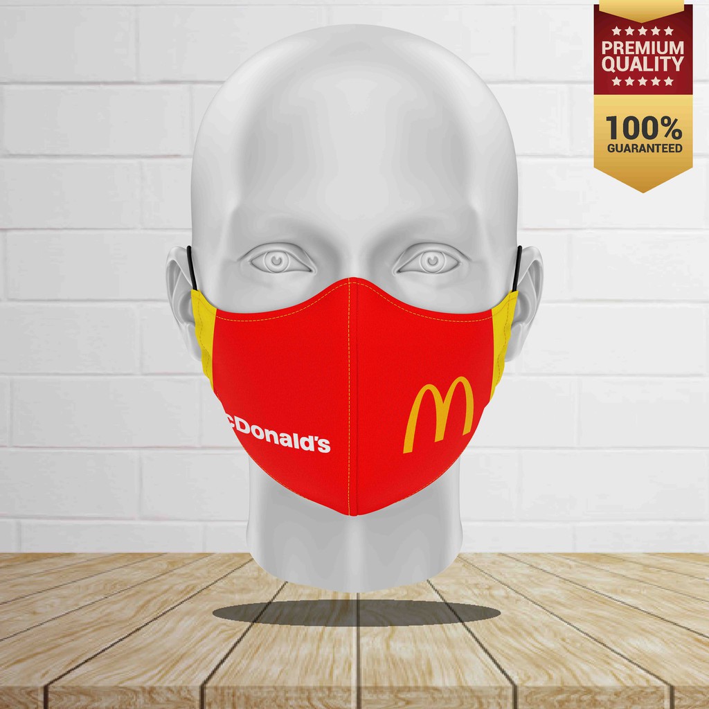 FACE MASK McDonald's LIMITED EDITION | Shopee Malaysia
