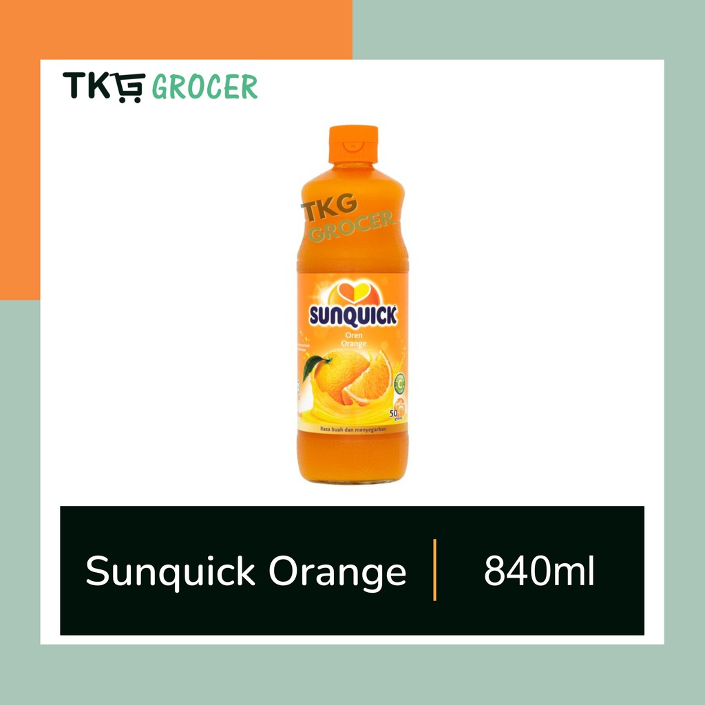 Sunquick Concentrate Orange Jumbo 330ml / 840ml | Shopee Malaysia