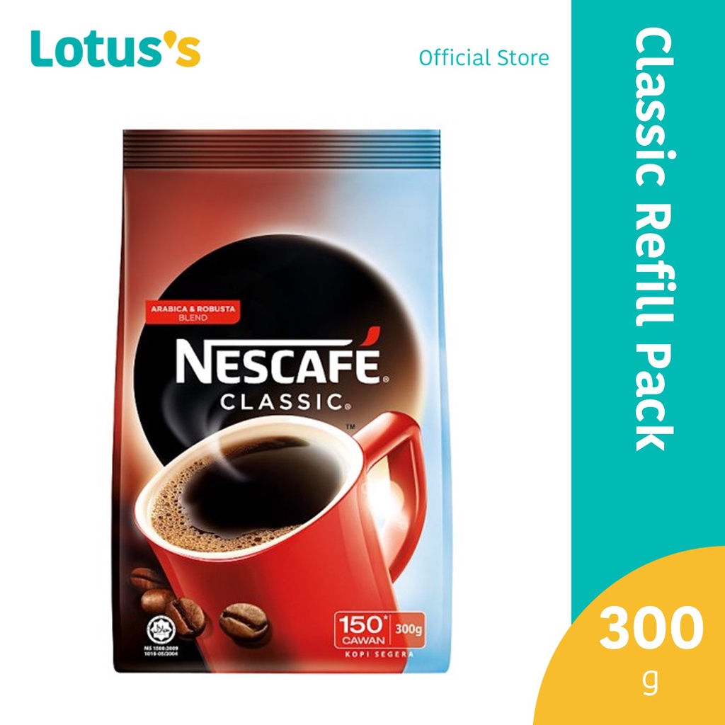 Nescafe Classic Refill 300G | Shopee Malaysia