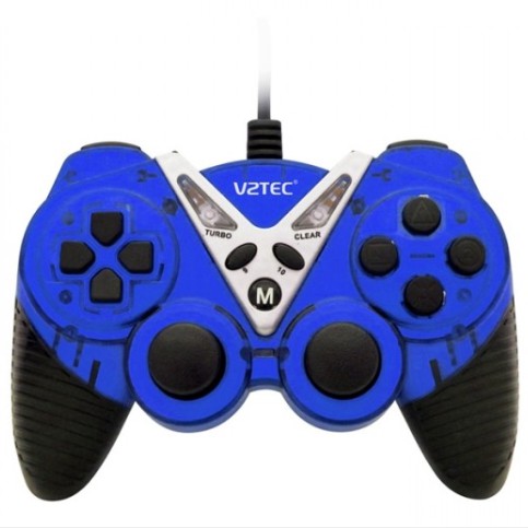 Vztec VZ6006 Single USB Wired Dual Shock Vibation Gamepad Joystick ...
