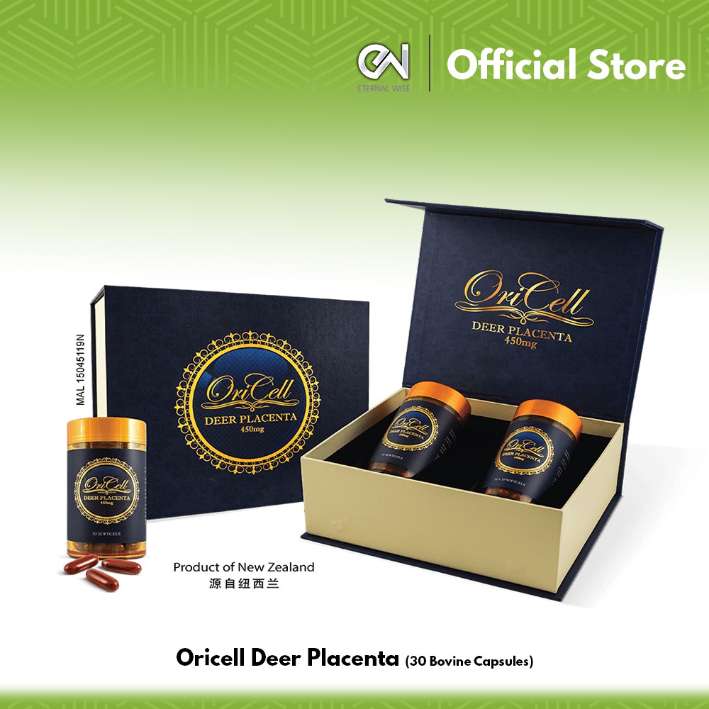 OriCell™ Deer Placenta 450mg (60/90/120 softgels) EXP 03/2024 | Shopee Malaysia