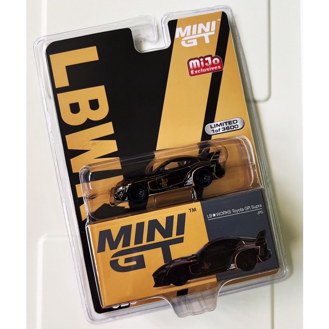 Mini GT LBWK LB★WORKS Toyota GR Supra JPS Mijo Blister Version MGT00325 ...