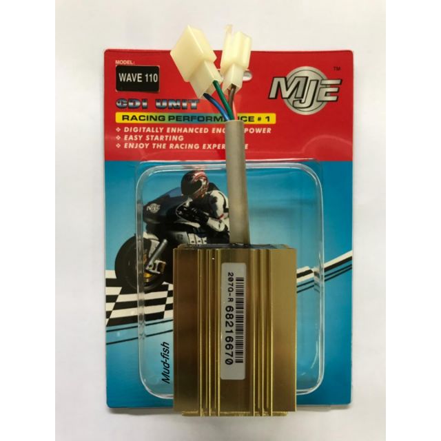 Honda W110 MJE RACING CDI UNIT WAVE 110 (GOLD) | Shopee Malaysia