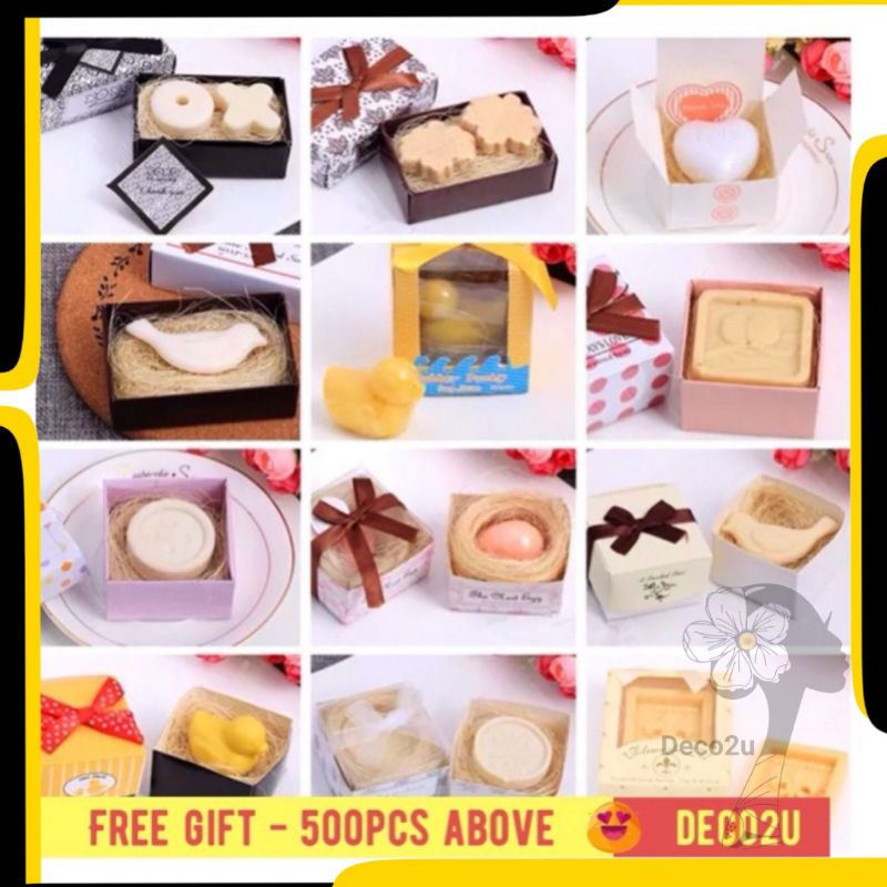 Doorgift/Goodies Sabun Kotak Kahwin Murah Handmade Soap Wedding Gift ...