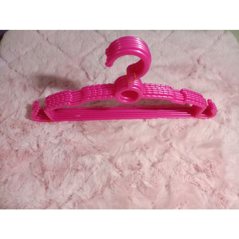 Clothes Hanger Pink - 6pcs | Shopee Malaysia