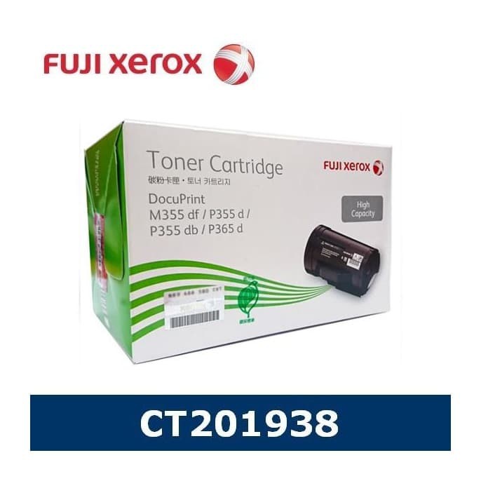 FUJI XEROX ORIGINAL GENUINE CT201938 HIGH CAPACITY TONER 10K M355DF ...