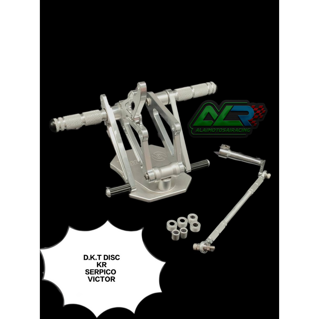 🔥🇹🇭 DKT KR KRZ KRR STAND DEPAN CNC PAKAI DISC 🔥🇹🇭 LEVER STAND KAWASAKI ...
