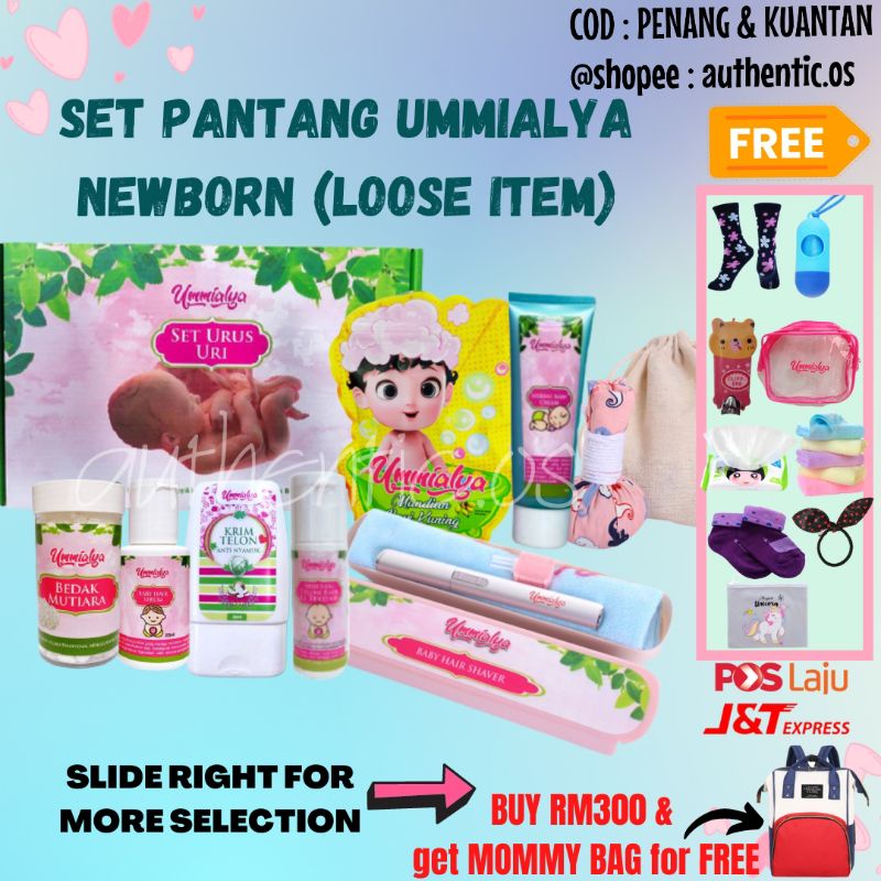 UMMIALYA UMIALYA UMMI ALYA SET PANTANG BERPANTANG BERSALIN NEWBORN BABY ...
