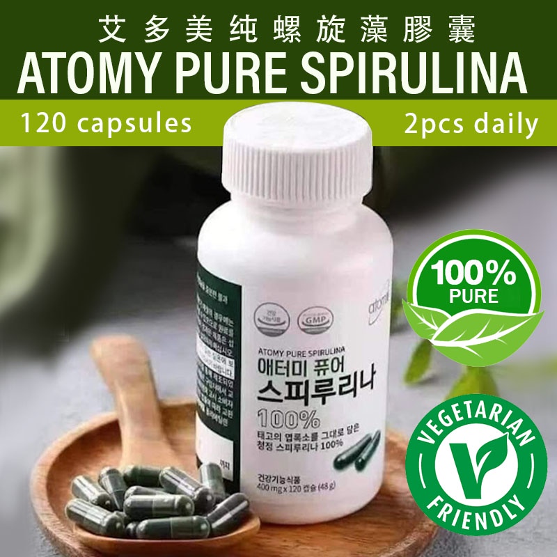 [READY STOCK] 💯 Original Atomy Pure Spirulina Well Being Supplement ...