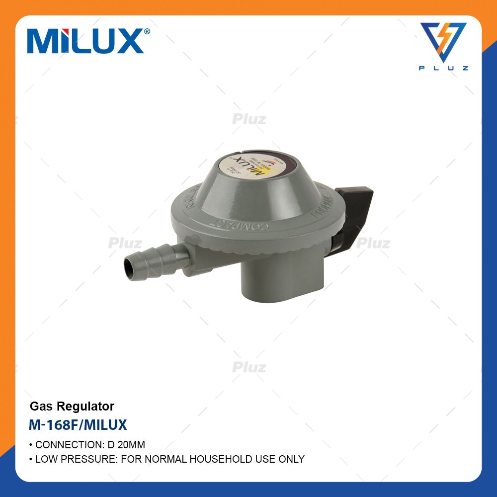 MILUX M-168F LOW PRESSURE GAS REGULATOR | Shopee Malaysia