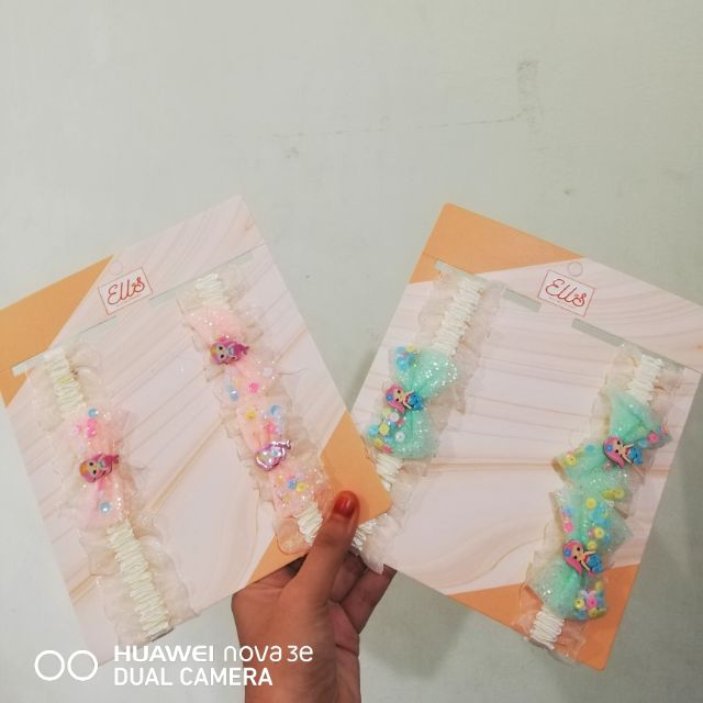 Hairband hair scarf eksessori rambut reben rambut baby girls hair band ...
