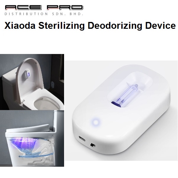 Xiaoda UVC Smart Ultraviolet Sterilization Deodorizer Device Intelligent USB IPX4 UV Germicidal ...