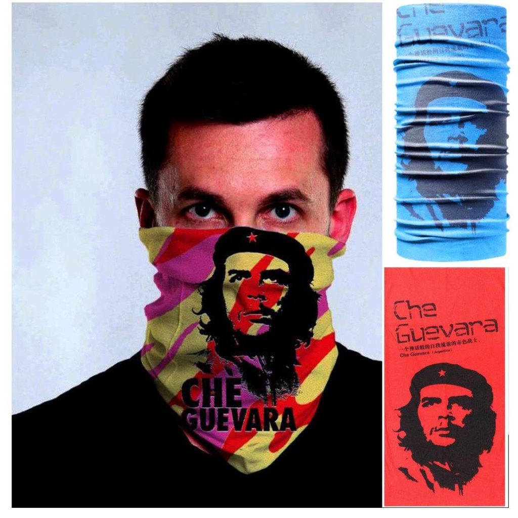 Ready Stock! Che Guevara Buff Bandana Topeng Muka Face Mask Headband ...