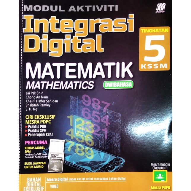[KOH] Modul Aktiviti Intergrasi Digital Tingkatan 5 / Buku Latihan 2022 / Sasbadi Form 5 / Work ...
