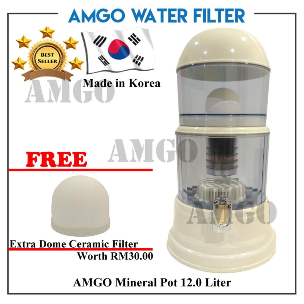 Mineral Pot (Made In Korea) 12L Water Dispensers Container Capacity 12L ...