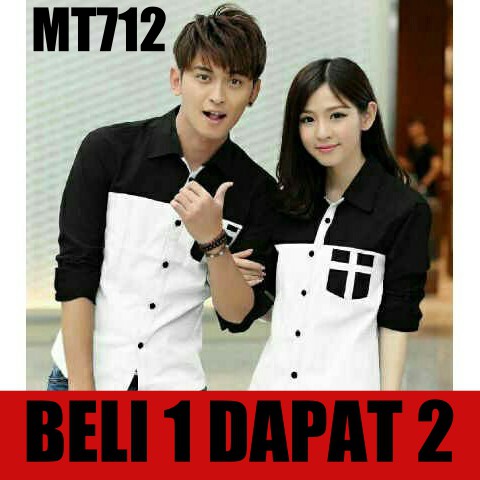 KEMEJA Couple Shirt/Couple Shirt/Couple Hem/AVERY Couple Hem | Shopee ...