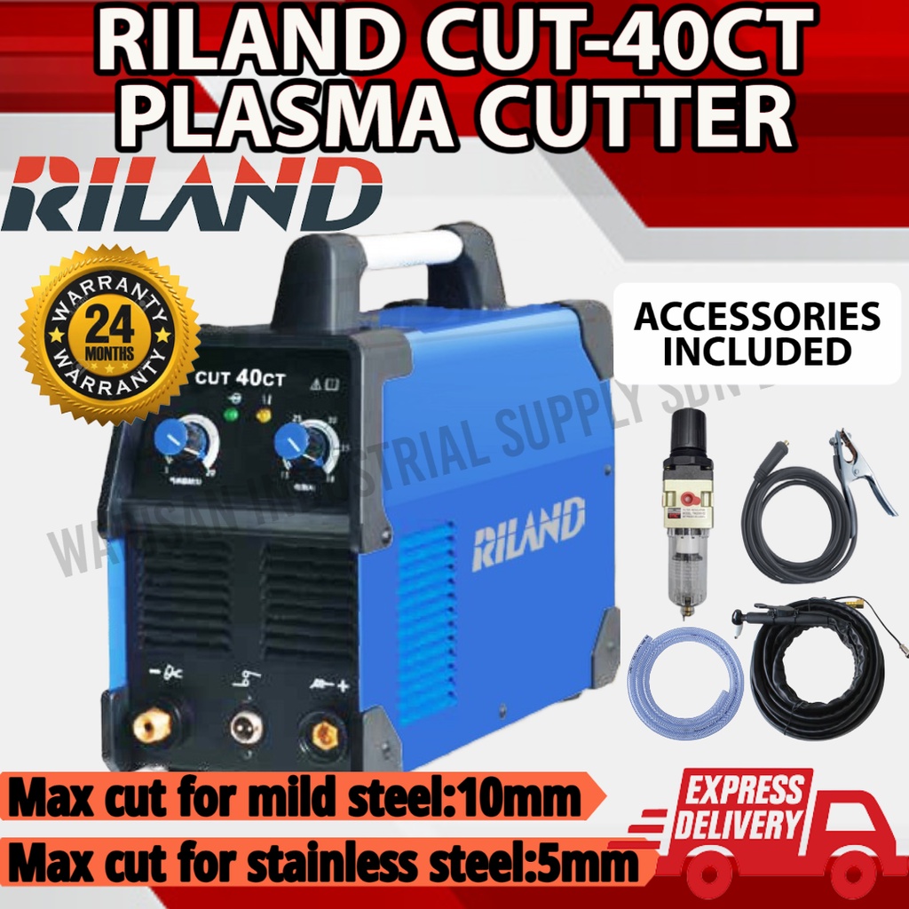 RILAND CUT-40CT Plasma Cutter for MS Plate and Stainless Steel Plate ...