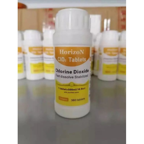 HorizoN 380 Tablets Chlorine Dioxide Disinfectant Tablet CIO2 / CLO2 ...