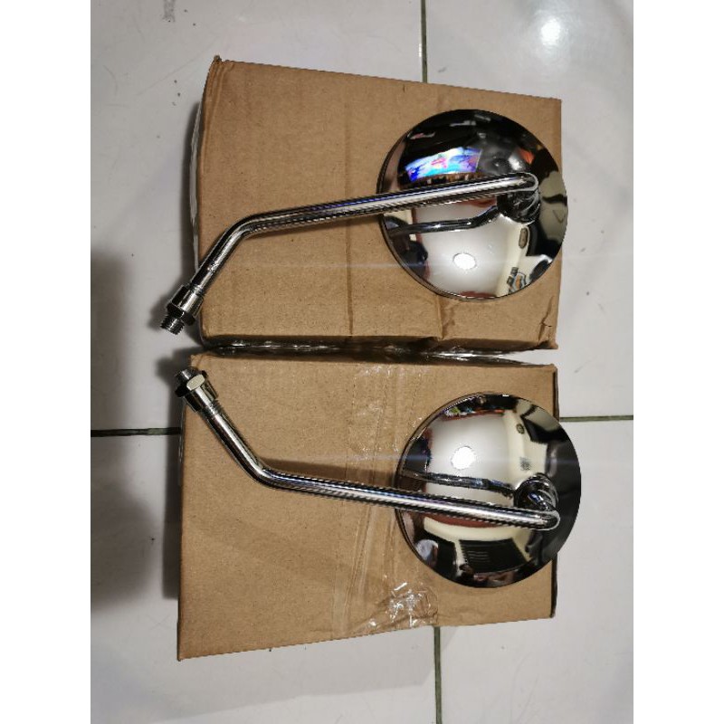 Chrome Classic Side Mirror Universal | Shopee Malaysia