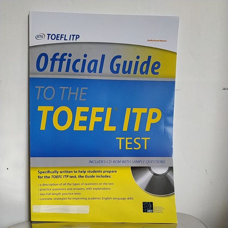 Official GUIDE TO THE TOEFL ITP TEST | Shopee Malaysia