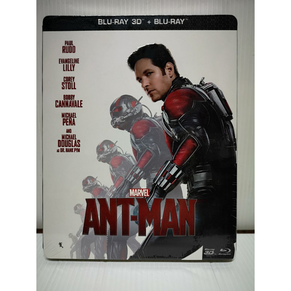 Blu-ray 2D+3D Steel Book : Ant-Man (2015) "Paul Rudd Evangelion Lily ...