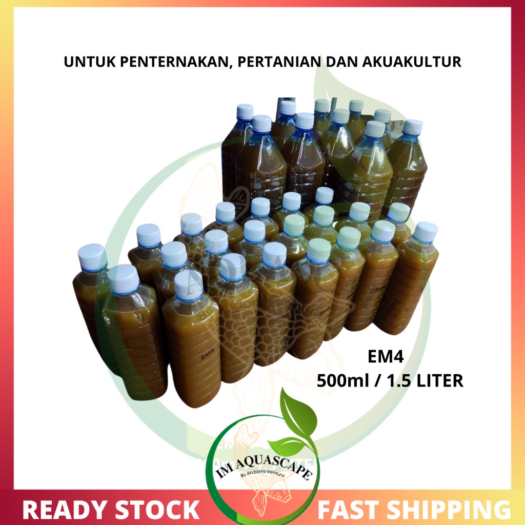 EM4 1 Liter EM4 Pertanian EM4 Penternakan Effective Microorganisms em菌 ...