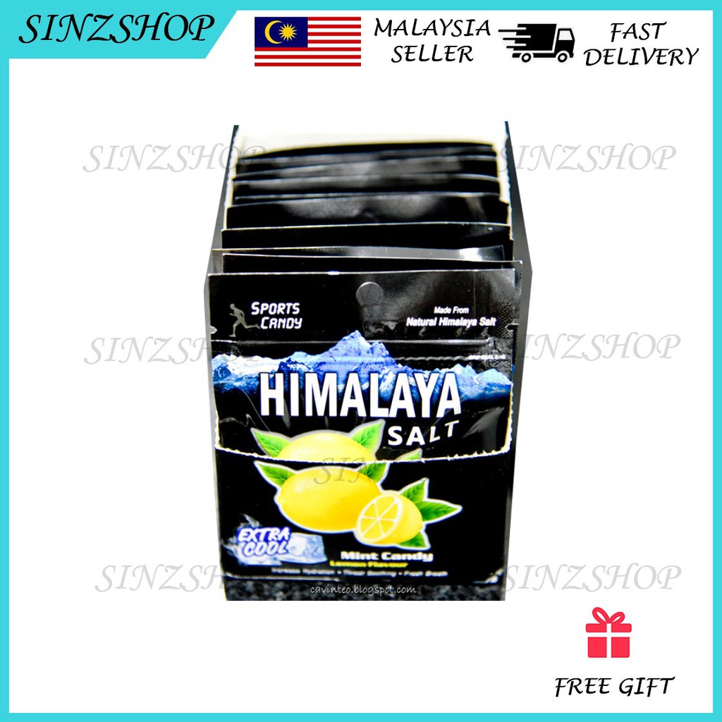 HIMALAYA SALT CANDY 15GX12PCS MINT CANDY EXTRA COOL GULA-GULA RAYA ...