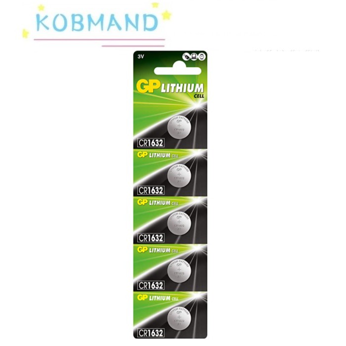 GP LITHIUM COINS CELLS 1632 x 5units | Shopee Malaysia