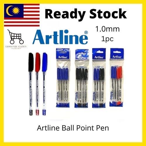 Artline Ball Point Pen 1.0mm 4pcs Artline Ball Pen Ball Pen Artline Pen ...